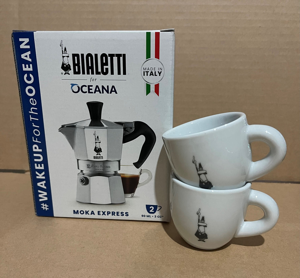 Bialetti 2 Cup (90 ml coffee) Moka Express – Java Gourmet Coffee